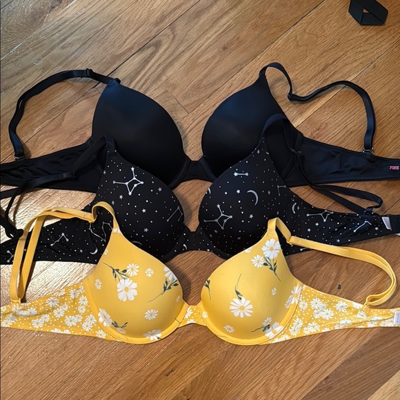 PINK Victoria's Secret | Intimates & Sleepwear | 3 Perfect Condition ...